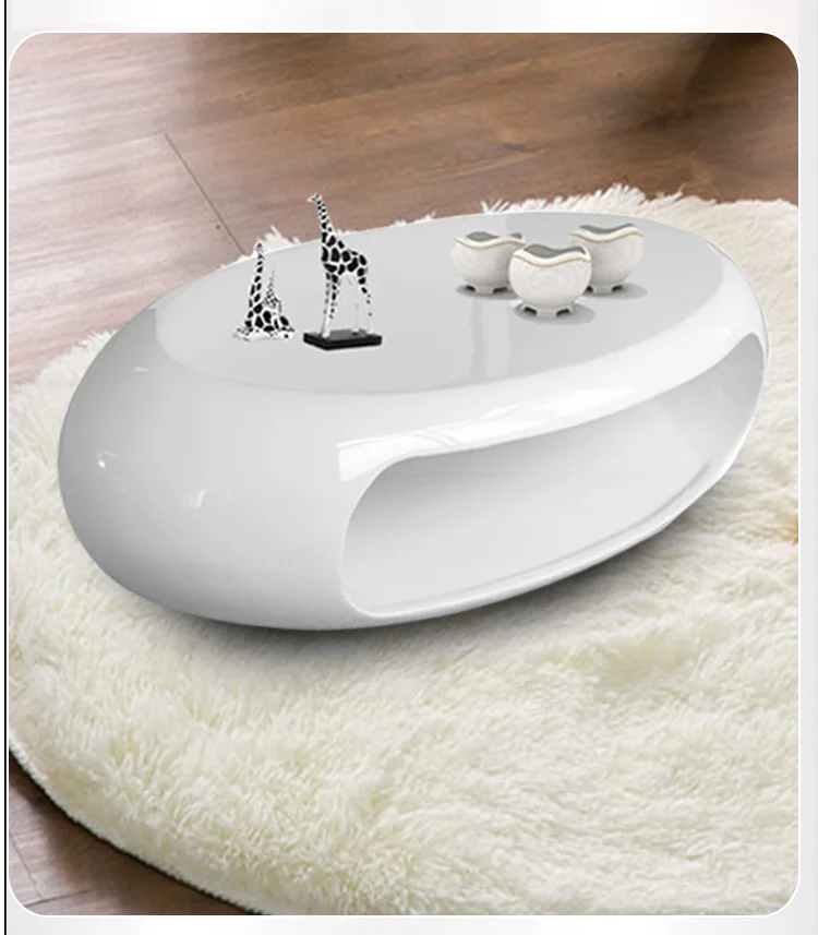 FRP Fiberglass Side Table - Stylish & Durable Living Room Furniture