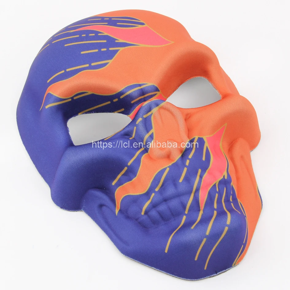 Halloween EVA 3D Scary Full Face Skulls Mask for Parties