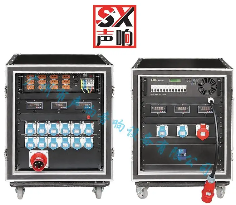 Stage Light Dimmer Rack Case With Power Distro Supply 12 Channel Dimmer ...