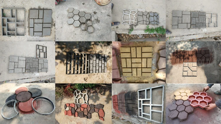 Driveway Concrete Paver Paving Forms Pavement Stone Mold - Buy Mold ...