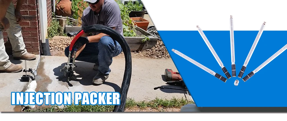 Polyurethane Resin Injection Packers Steel 13*100 Mm For Waterproofing ...