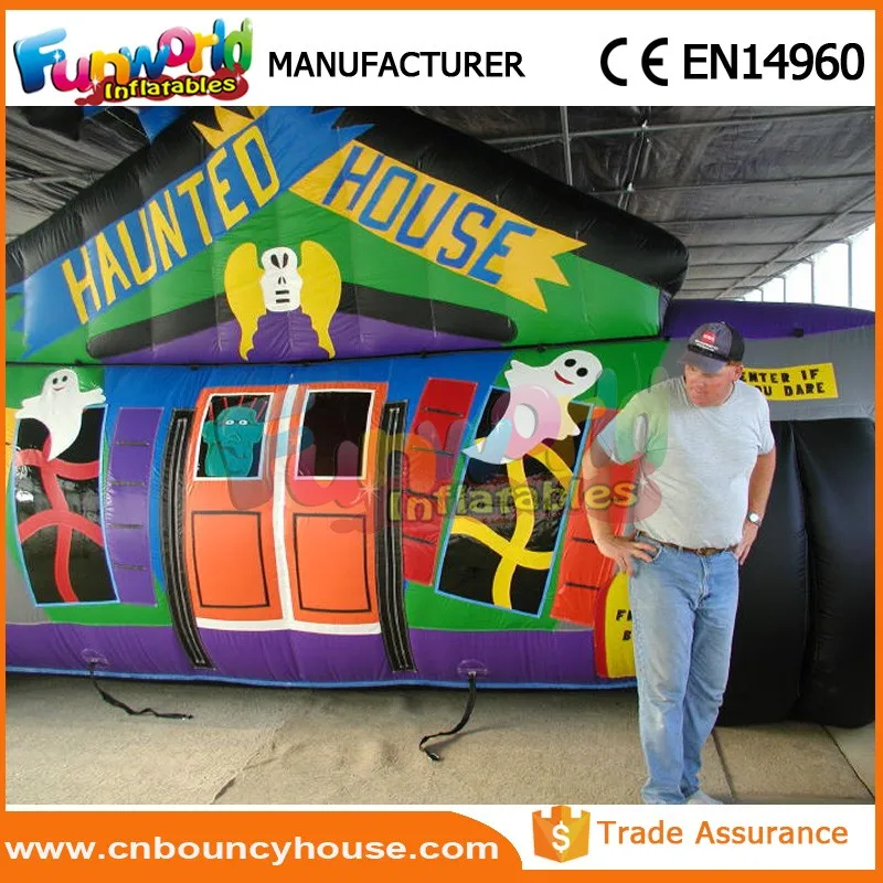 Inflatable Haunted House Maze For Party Inflatable Halloween Maze - Buy ...