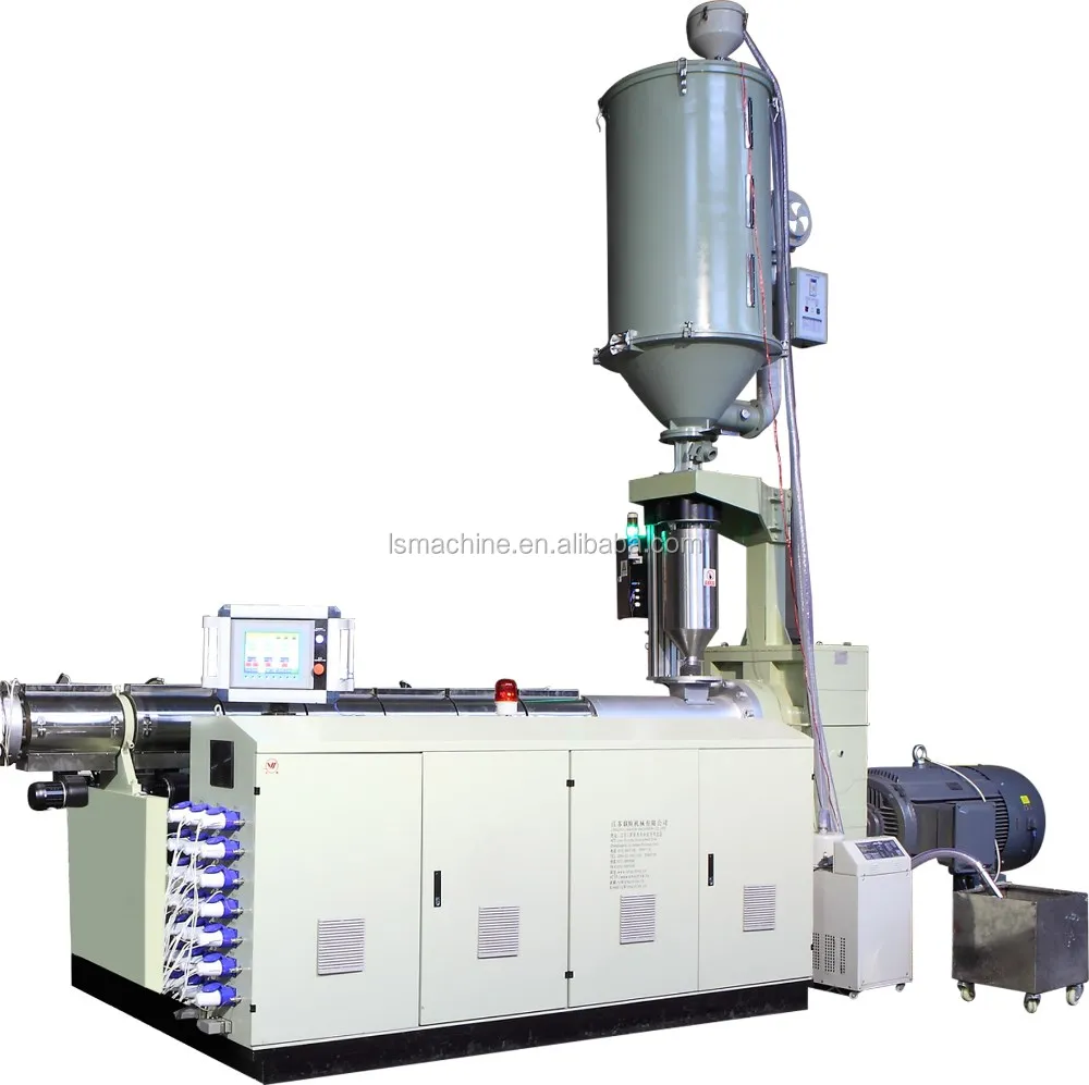 Plasticizing Single Screw Extruder Sj Series Plastic Extruder - Buy ...