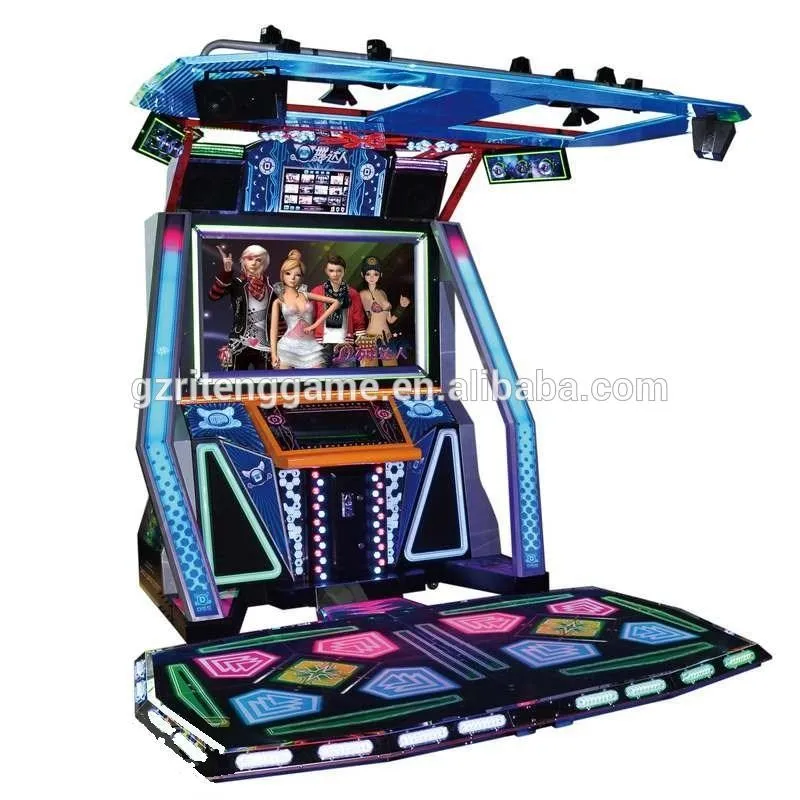 55 \ "LCD Arcade Danz Base Just Dance Simulador de juego Idioma inglés ...