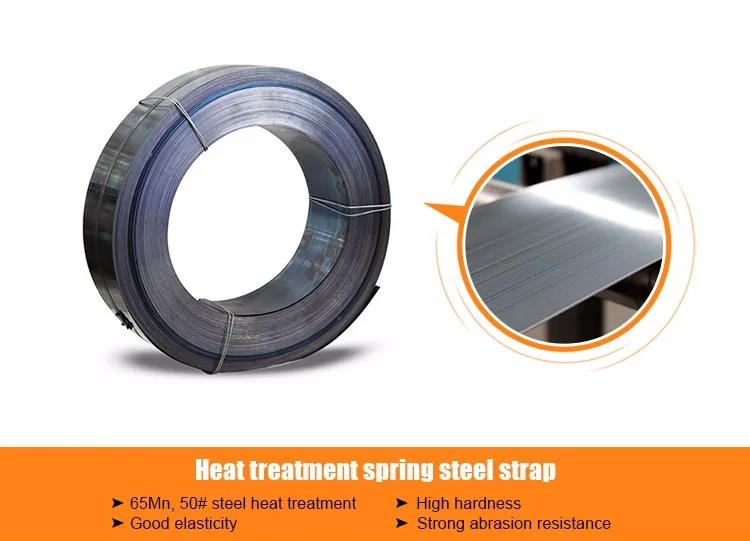 65mn Heat Treatment Coated Spring Polished Bluing Steel Strip - Buy ...