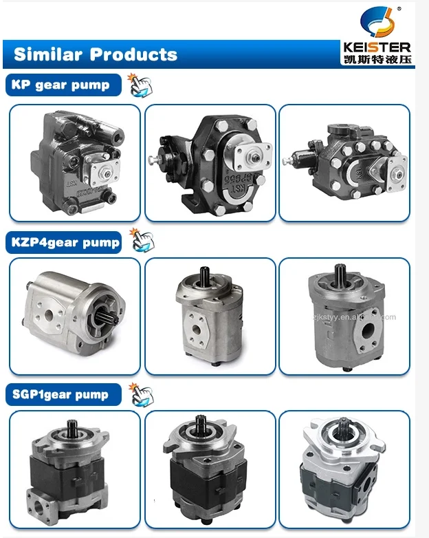 KST KP55 KP1403A KP1505A PTO Hydraulic Gear Pump for Dump Truck