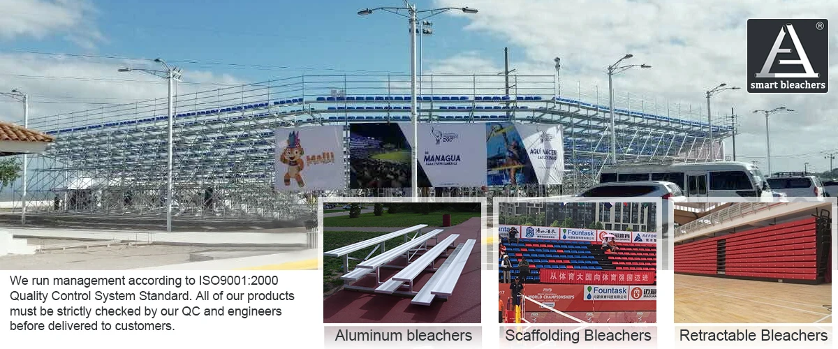 Guangzhou Smart Truss Stage Equipment Factory - Bleachers, Stage