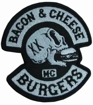 Bikers Embroidery Support Motorcycle Club Mc For Jacket Patch - Buy ...