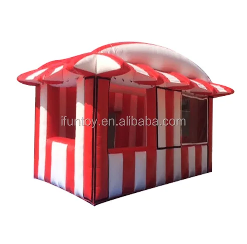 Air- Sealed Inflatable Ticket Booth Inflatable Promotional Kiosk Booth ...