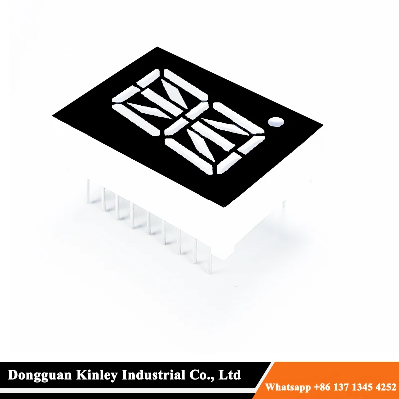 White 0.8 Inch Alphanumeric 14 Or 16 Segment Led Display 1 Digit - Buy ...