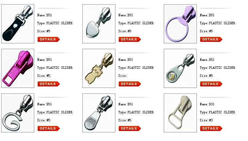 Fancy Cloth Wholesale Zipper Pulls Locking Custom Metal Zipper Pull ...