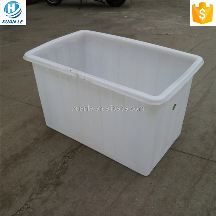500litre Square Heavy Duty Plastic Poly Fish Tank For Water Storage ...