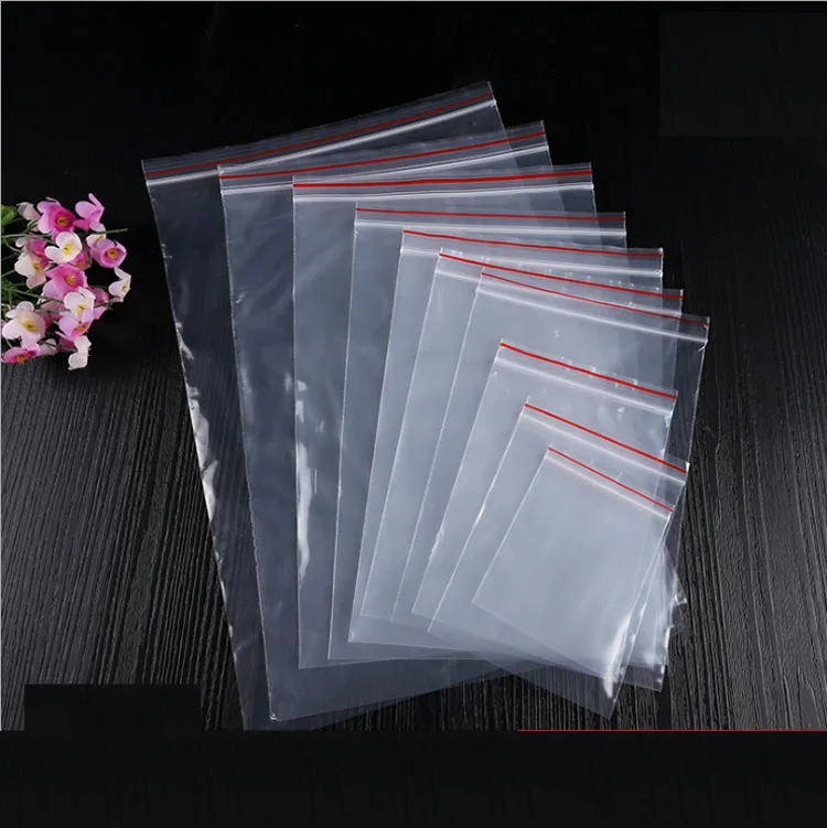 Customized Pe Plastic Resealable Zipper Poly Bags With Printing - Buy ...