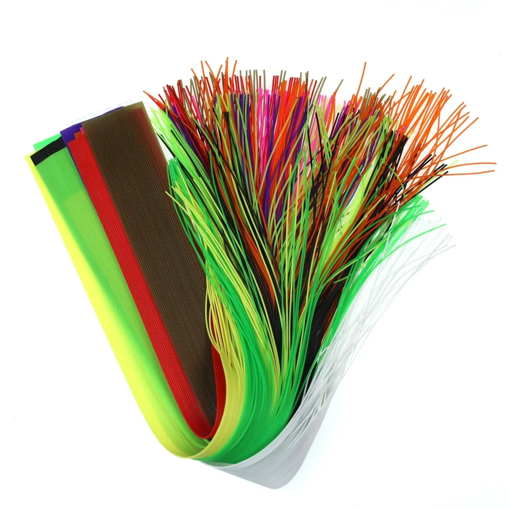40 Strands of 30CM Micros Silicone Round Rubber String for Trout Fly Legs