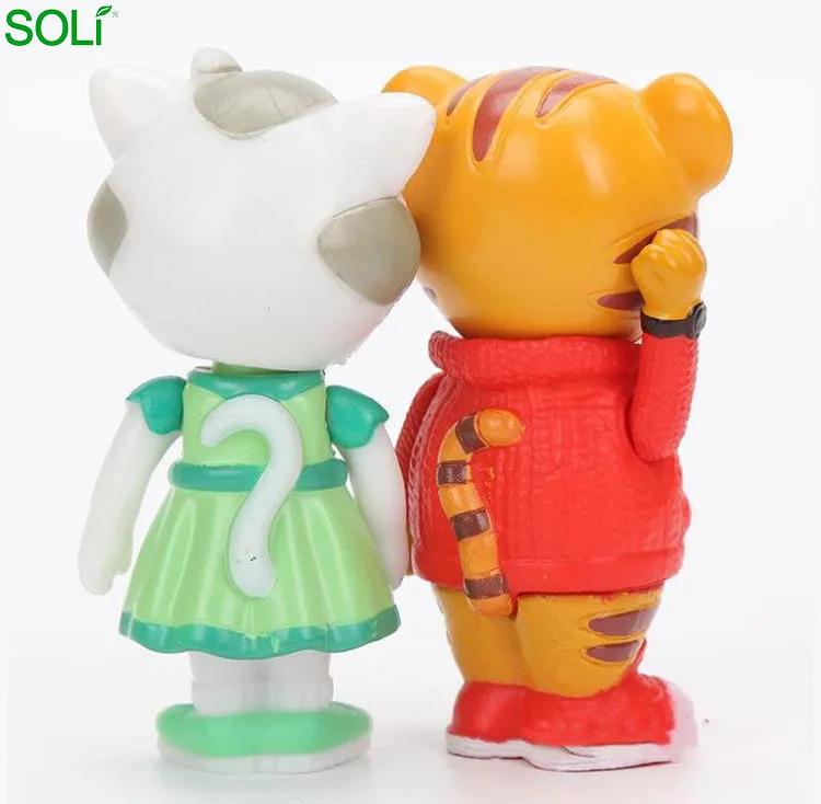 Set O F 5 Daniel Tiger's Neighborhood Plastic Pvc Action Figure - Buy ...
