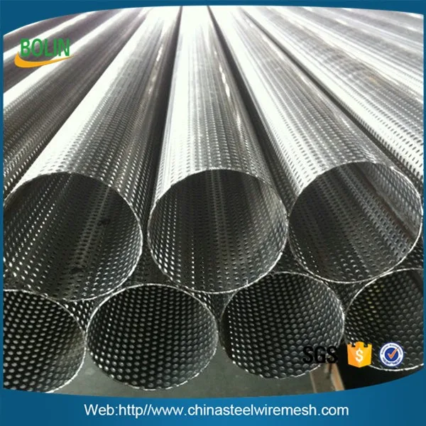 Long Hole Decorative Perforated Stainless Steel Pipe /tube With ...