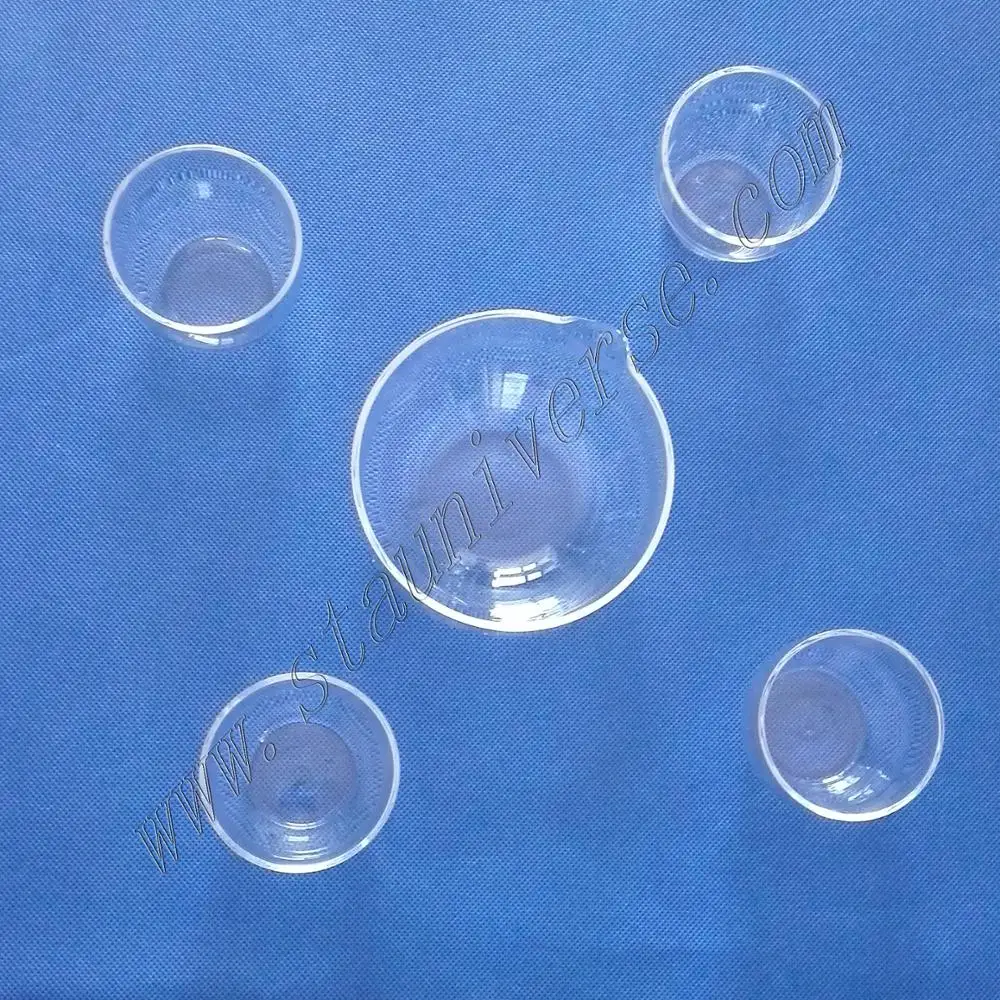 High Quality Customized Transparent Glass Crucible/quartz Crucible With ...