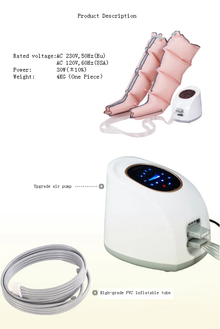 Sequential Compression Therapy System - Buy Foot And Leg Massager,Upper ...