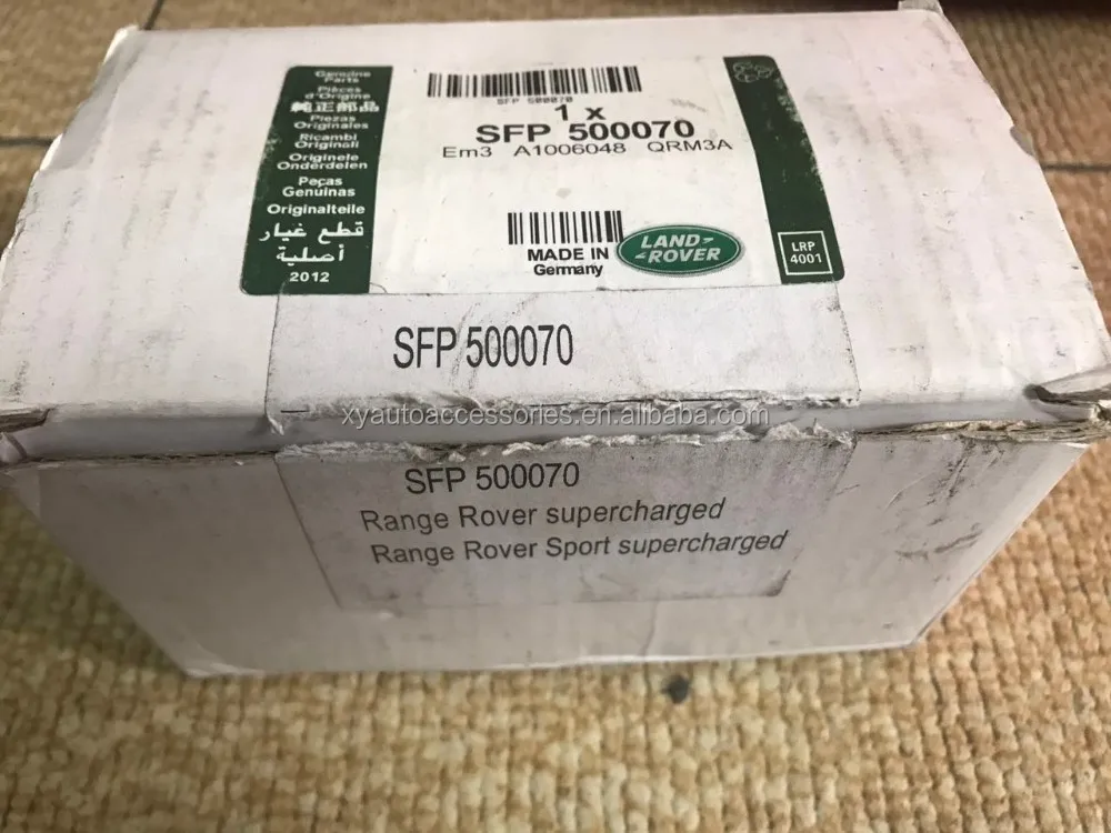 Auto Part Front Brake Pads For Landrover Sfp500070 - Buy Brake Pads ...