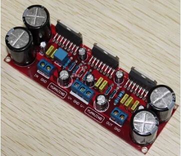 Taidacent 3 Chip Paralelo Btl Mono Amplificador De Audio De Potencia Placa Pcb De Alta Potencia ...