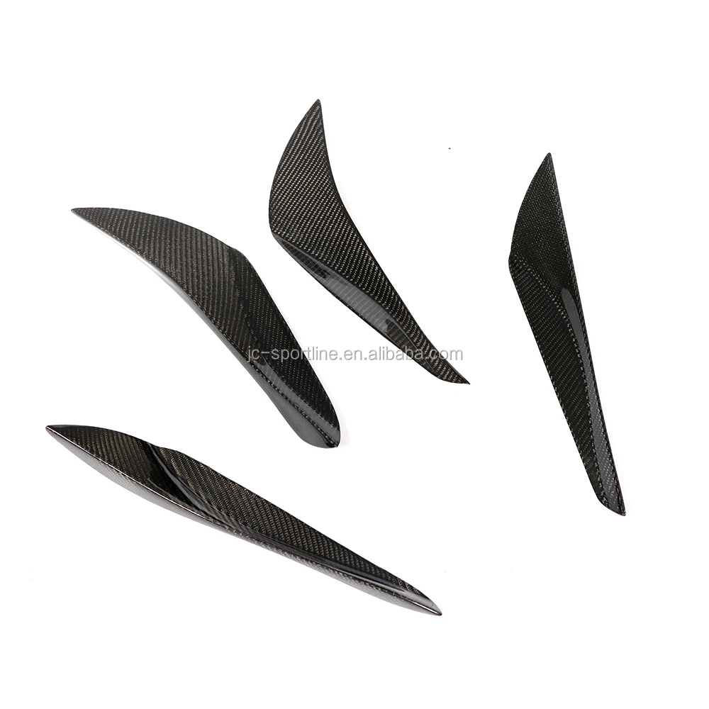AE86 Carbon Fiber Front Canards for Toyota 86 & Subaru BRZ