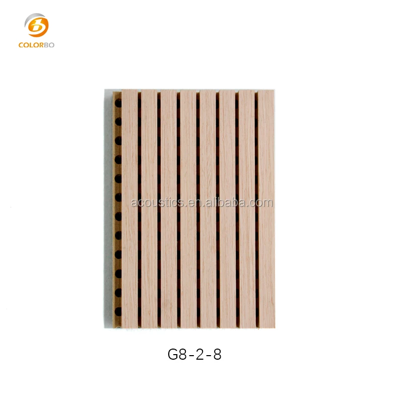 Natural Bamboo Timber Acoustic Panels - Sound Absorbing