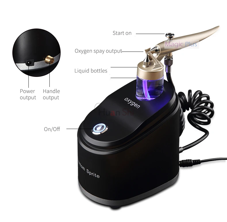 Professional Active Oxygen Face Facial Skin Rejuvenation Oxygen Spray ...