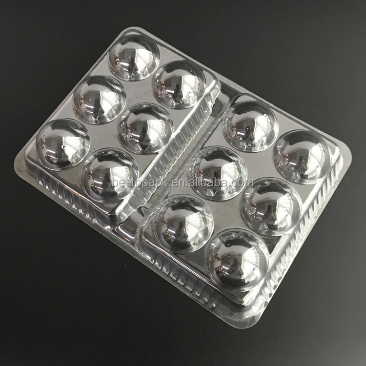 Oem Design Clear Thermoformed Packing Chocolate Blister Insert Tray ...