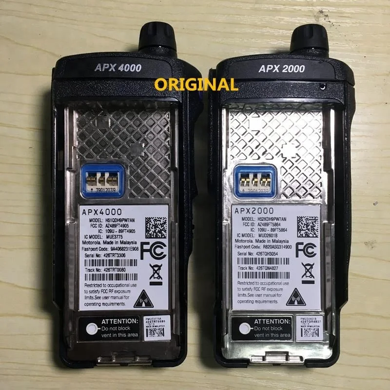 Wakie Talkie P25 Apx2000 Uhf Vhf 800m Radio 3-5km Portable Handheld ...