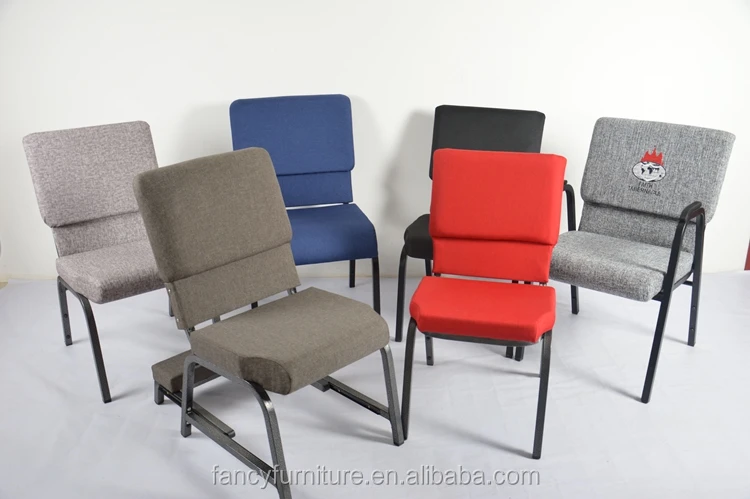 Cheap Back Pocket Church Chair Pew Chair Wholesale