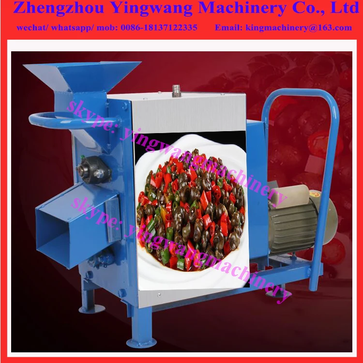 Field River Snail Tail Cutting Machine / Escargots Viviparus Winkles ...