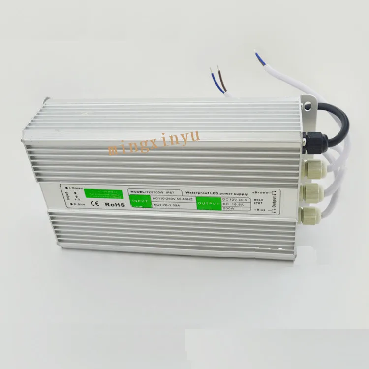 12v 20a Ip67 250w Led Switching Power Supply 250w Waterproof Led Driver ...