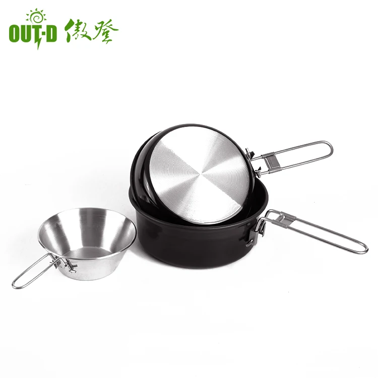 Aluminium 1 Person 3 Pieces Non-stick Cooking Set / Cookware Set - Buy ...