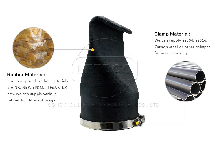 Hot sale rubber damper rubber flap flange duck bill check valve ...