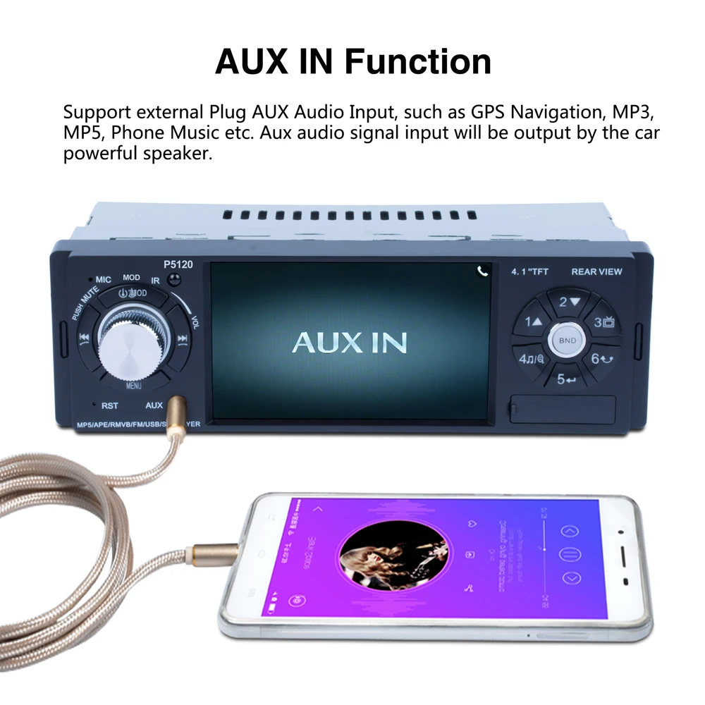 Mp5 Multimedia Car Radio Player With Sd - Buy Car Mp5 Car Radio Player ...