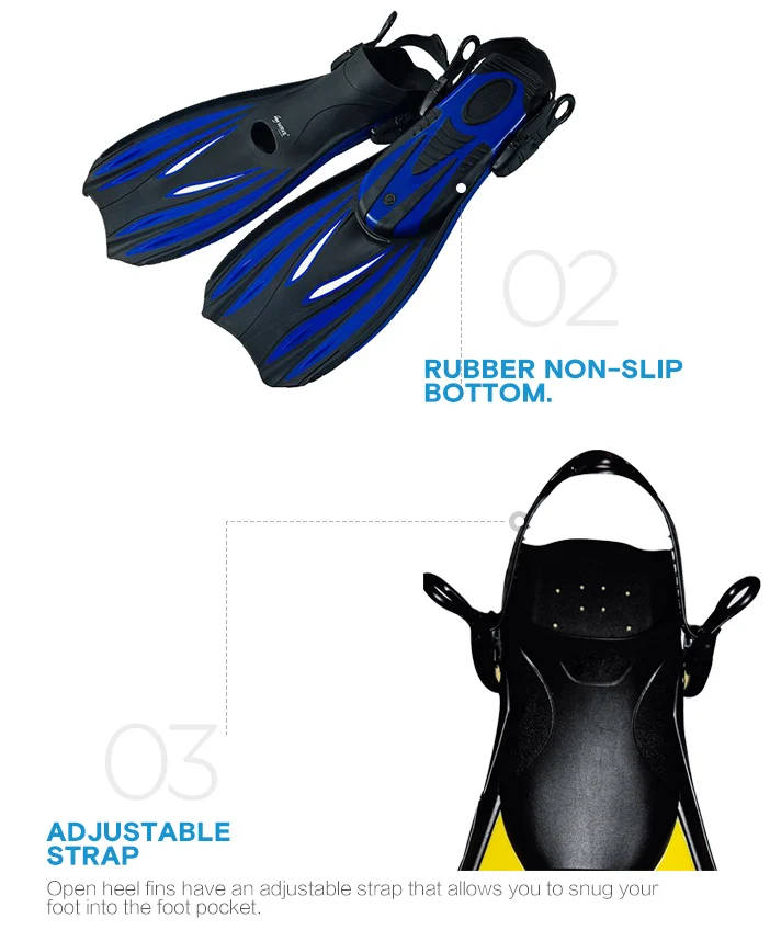 Wholesale Professional Diver Scuba Gear Adjustable Fins Diving - Buy ...