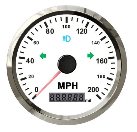 85mm Universal Car Speedometer Tractor Speedometer For Vehicle Boat ...