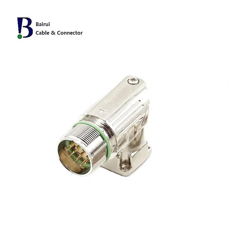 M23 623 Series Cable Mount Connector 12 Pole Plug Metal Field ...