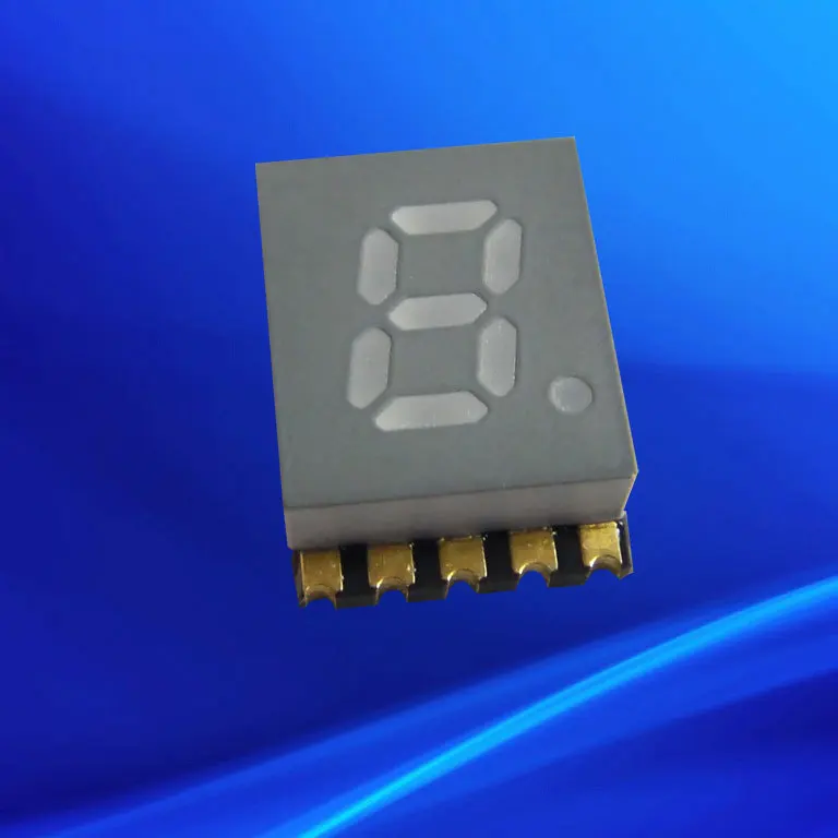 Small Seven Segment SMD Type Red 0.2" Mini 7 Segment LED Display SMT