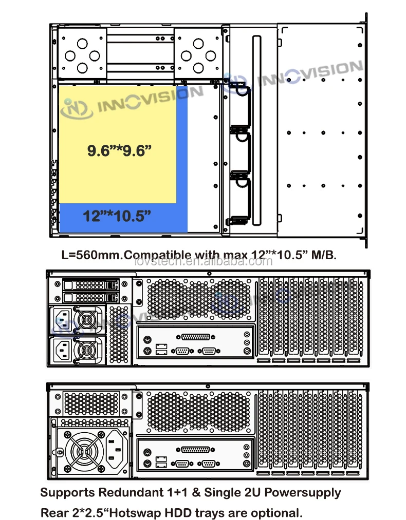 Huge Storage 3u 16 Bays Hot Swap Server Chassis With Backplane - Buy ...