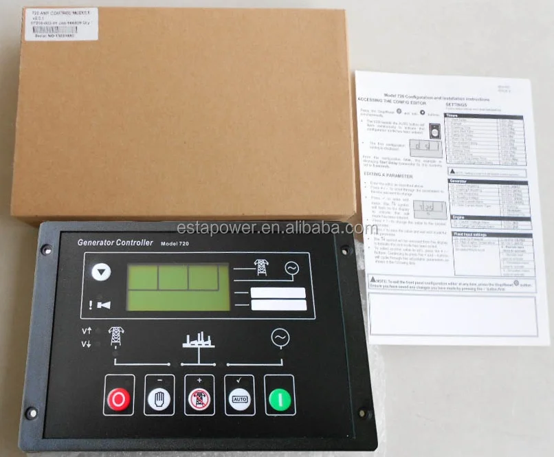 Generator Lcd Indication Controller Dse720 - Buy Dse720 Automatic ...