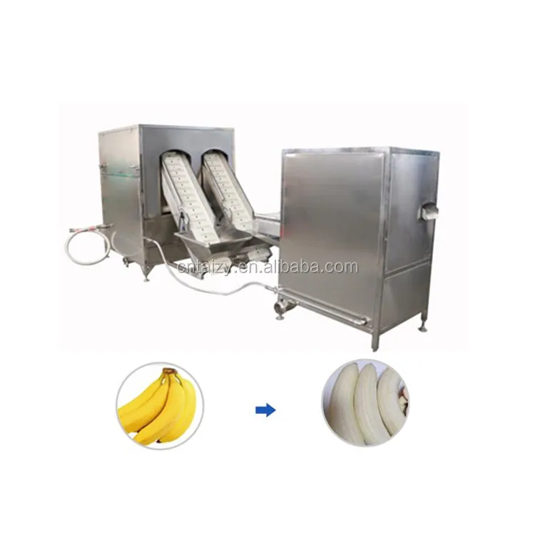 Automatic Green Banana Peeling Machine Banana Chips Processing Machine ...