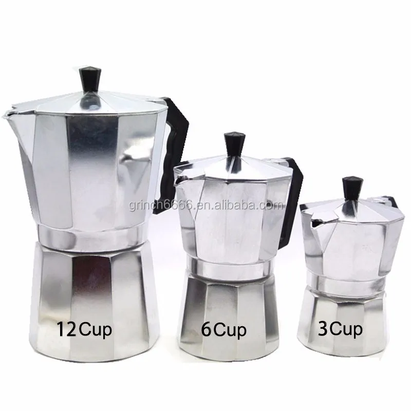 Best One Manual Coffee Maker - 3cup Moka Pot by OEM