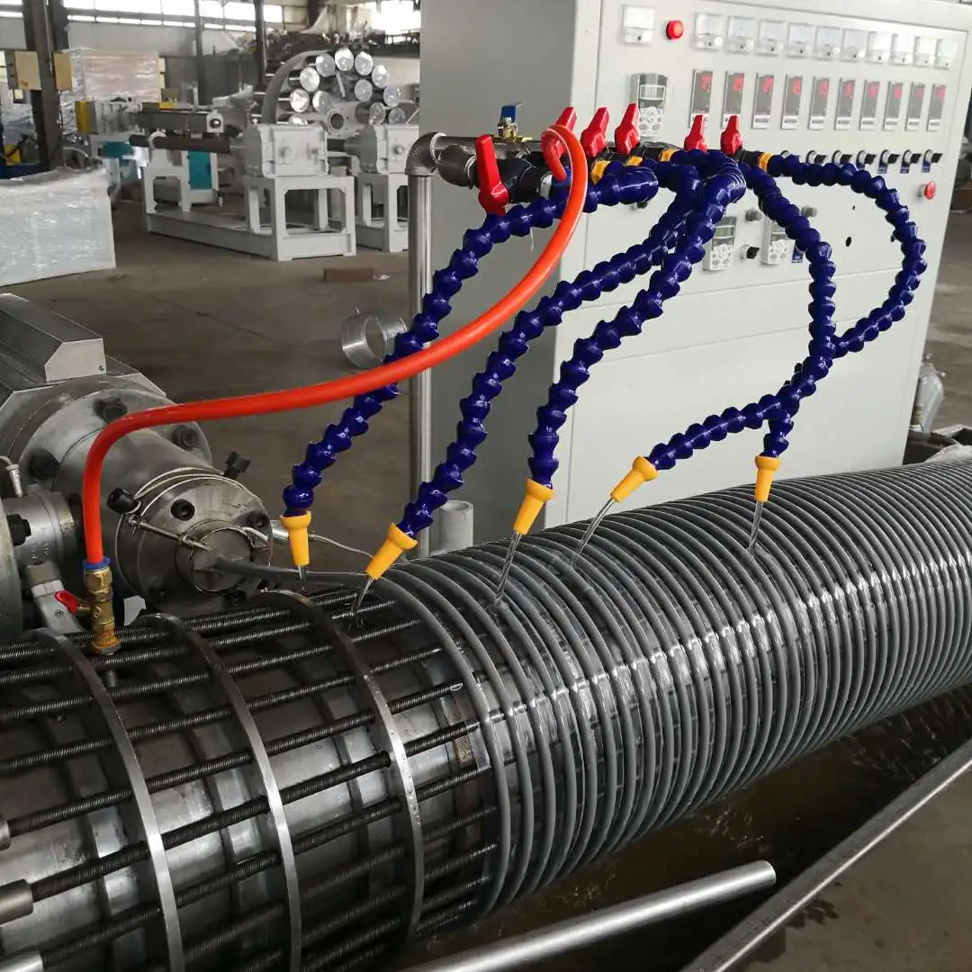 Pvc Suction(spiral) Hose Extrusion Line Plastic Hose Machine - Buy Pvc ...