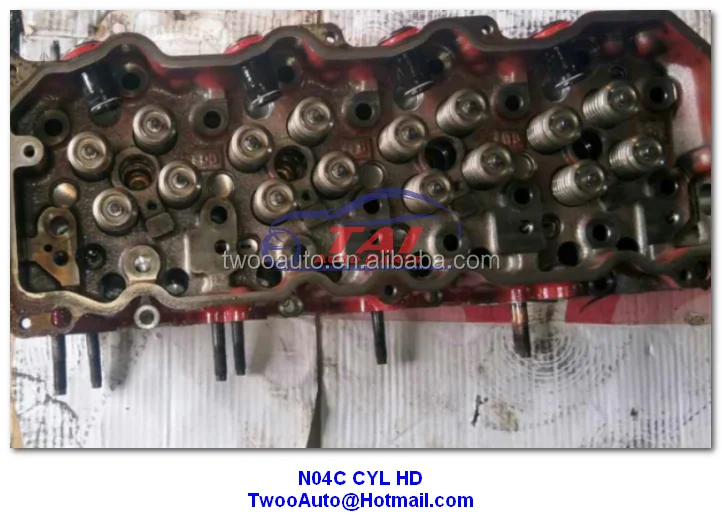 N04c Cylinder Head For Hino 300 Dutro Tkg-xzu710m 1110178020 Engine ...