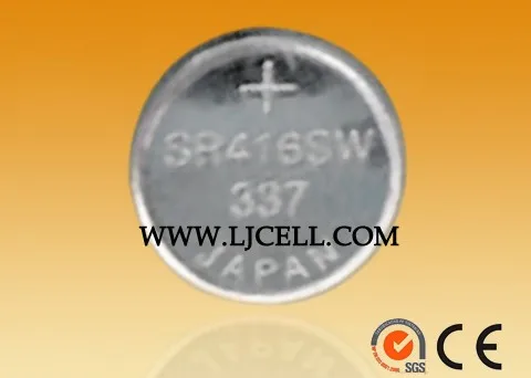 337 Battery 1.55v Oxide Silver Battery Sr416sw - Buy 337 Battery ...