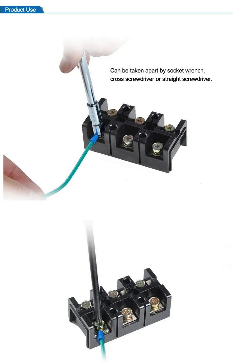 Tc-2004 Waterproof 200 Amp 200 Volt Krone Terminal Block - Buy Krone ...