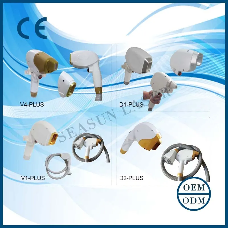 9 Years Handpiece Designing Experience Laser Hair Removal Machine 808nm ...