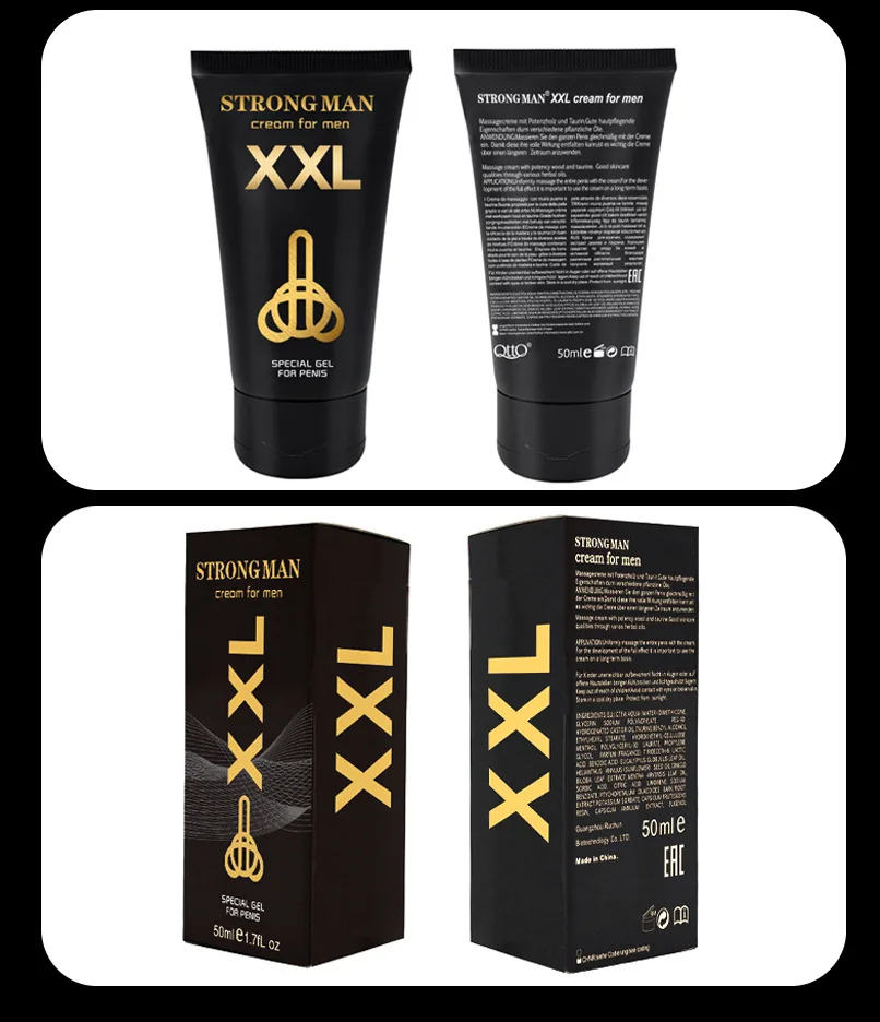 2018 Hottest Sale High Quality Strong Man Xxl Cream For Men 50ml Penis ...