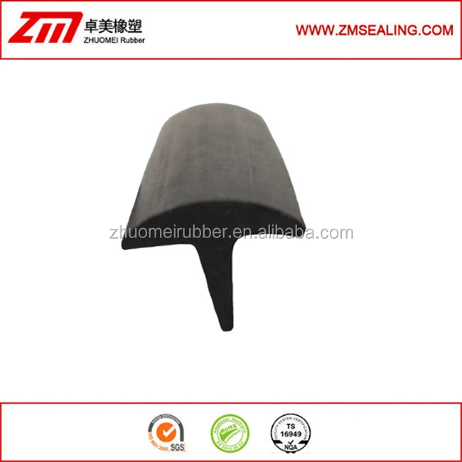 Extruded Epdm T Type Rubber Profile - Buy T Type Rubber,T Shape Rubber ...